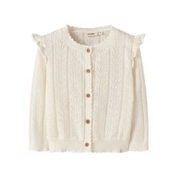 Lil'Atelier Knit Cardigan girl size 104 White