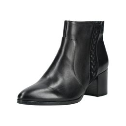 REGARDE LE CIEL Damen Stiefelette "Regarde Le Ciel Stiefelette Leder/Textil", Gr. 40, schwarz, Leder, Textil, Schuhe