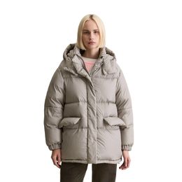 Marc O'Polo Damen Outdoorjacke "aus recyceltem Polyester-Ripstop", grau, Gr. XXL, MARC O'POLO DENIM, unifarben, Obermaterial: 100% Polyester. F&uuml;llung: 70% Daune,