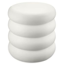 TecTake&reg; Beistelltisch, rund, im Chubby-Design, glatte Oberfl&auml;che mit mattem Finish, &Oslash; 45 x 46 cm