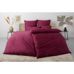 Bettw&auml;sche OTTO HOMEbeere, Satin, Obermaterial: 100% Baumwolle, Bettw&auml;sche, "Luisa", 4 Qualit&auml;ten f&uuml;r dein perfektes Schlafgef&uuml;hl (von Komfort bis