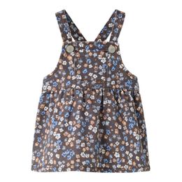 name it Latzkleid Gr&ouml;&szlig;e 86 hellblau / braun / orange / wei&szlig;