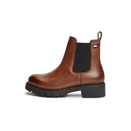 Tommy Jeans Chelsea Boots Damen Gr&ouml;&szlig;e 41 braun / schwarz
