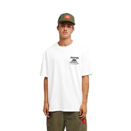 Quiksilver Herren T-Shirt "Bob Marley Uprising"wei&szlig;, Gr. XL, Obermaterial: 100% Baumwolle., Shirts