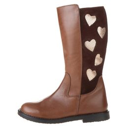 lamino Leder-Stiefel in Hellbraun - 55% | Gr&ouml;&szlig;e 32 | Kinderstiefel