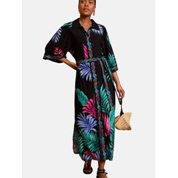 love & roses Shirt Dress female size 46 Blue / Green / Pink / Black