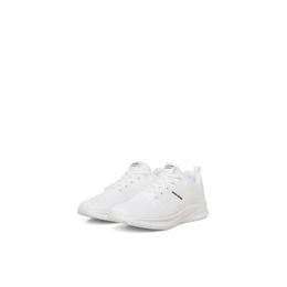 Jack & Jones JACK & JONES Herren Sneaker "JFWCROXLEY", Gr. 44, wei&szlig;, Mesh, Schuhe, mit leichter EVA-Laufsohle