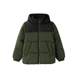 Name It Jacke Jungen Gr&ouml;&szlig;e 146 silbergrau / dunkelgr&uuml;n / schwarz