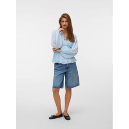 V&eacute;ro Moda Vero Moda Bluse 'VMDora' Damen Gr&ouml;&szlig;e XS hellblau