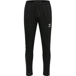 Hummel Sporthose 'Lead' Herren Gr&ouml;&szlig;e S dunkelgrau / schwarz / wei&szlig;