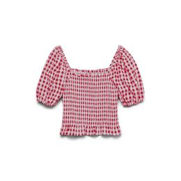 Vero Moda Curve Blouse 'VMCCARRIE' female size XXL Red / White