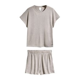 next Shorty Damen Gr&ouml;&szlig;e L/XL grau Sommerkleid
