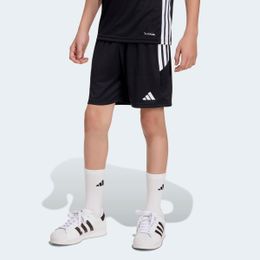 M&auml;dchen Trainingsshorts "TIRO ES SHO Y", schwarz-wei&szlig;, Gr. 140, adidas Performance, Obermaterial: 100% Polyester, Hosen