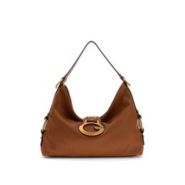 Guess Schultertasche 'Camden' Damen Gr&ouml;&szlig;e One Size cognac