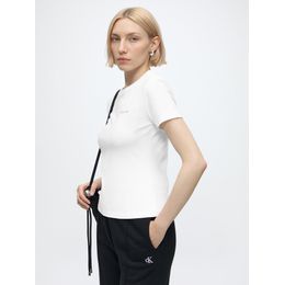 Calvin Klein Jeans T-Shirt Damen Gr&ouml;&szlig;e 4XL/5XL wei&szlig;