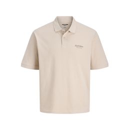 Jack & Jones Jack & Jones Poloshirt Herren Gr&ouml;&szlig;e M beige