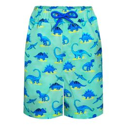 Peek U Badeshorts "Nehir" in T&uuml;rkis/ Blau - 35% | Gr&ouml;&szlig;e 116 | Kinder-bademode