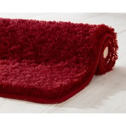 HEINE HOME Witt Badgarnitur, weinrot, Gr&ouml;&szlig;e 50x80 cm - halbrund