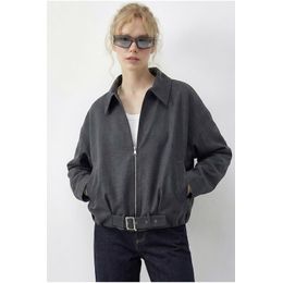 G&uuml;rtel-&Uuml;bergro&szlig;e Bomberjacke