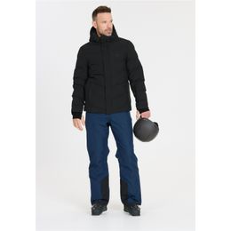 WHISTLER Herren Skijacke "Cheno", schwarz, Gr. L, kariert, unifarben, 100% Polyester, Jacken, wasserdicht mit 10.000 mm Wassers&auml;ule