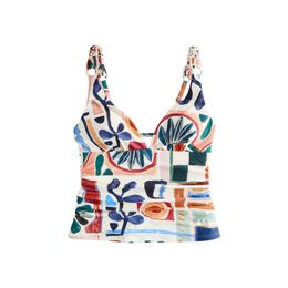 next Tankini Damen Gr&ouml;&szlig;e XXL blau / aqua / apricot / altrosa / bordeaux