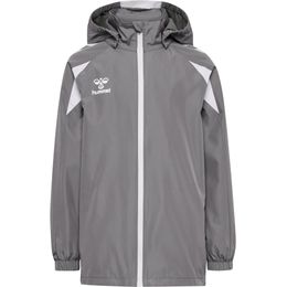 Hummel Outdoor jacket boy size 116 Dark grey / White
