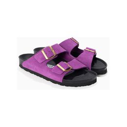Sunbay Leder-Pantoletten "Trefle" in Lila - 50% | Gr&ouml;&szlig;e 37 | Damen-pantoletten