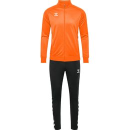 Hummel Sportanzug Herren Gr&ouml;&szlig;e S orange / schwarz