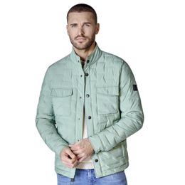 Casamoda Herren Bikerjacke "Casamoda &Uuml;bergangsjacke uni"hellgr&uuml;n, Gr. XL, 100% Polyester, Jacken