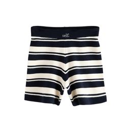 self. Shorts Damen Gr&ouml;&szlig;e 40/42 navy / wollwei&szlig;