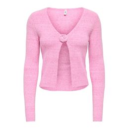Only Knit Cardigan 'ONLRICA' female size L Light pink