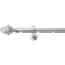 Gardinenstange SN DECO GROUP, L:440cm &Oslash;:19mmchrom matt, Gardinenstangen