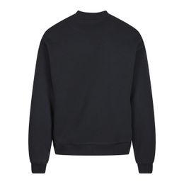 Urban Classics Herren Sweater "Urban Classics Fluffy Crewneck"schwarz, Gr. XL, unifarben, 70% Baumwolle, 30% Polyester, Sweatshirts