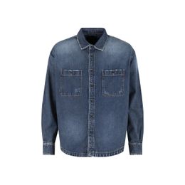 Replay Herren Outdoorjacke "Replay J&auml;ckchen", blau, Gr. S, unifarben, 73% Baumwolle, 27% Viskose, Jacken