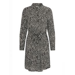Ichi Shirt Dress 'VERA DR34' female size 48 Black / White