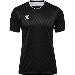 Hummel Performance Shirt 'Match Legend' female size M Black / mottled black / White