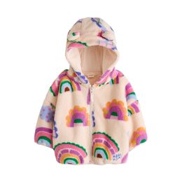 next Fleecejacke M&auml;dchen Gr&ouml;&szlig;e 116 creme / hellgelb / tanne / lavendel