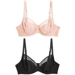 next BH Damen Gr&ouml;&szlig;e 100 nude / schwarz