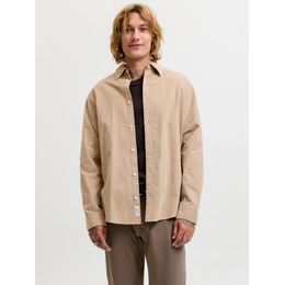 Jack & Jones Jack & Jones Hemd 'JJEFIELD' Herren Gr&ouml;&szlig;e S cappuccino