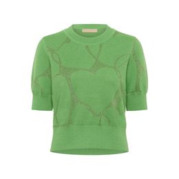 Culture Pullover 'Hearty' Damen Gr&ouml;&szlig;e XL gold / gr&uuml;n