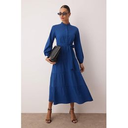 Trendyol Kleid in Dunkelblau - 52% | Gr&ouml;&szlig;e 38 | Damen-kleider