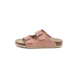 BABUNKERS Family Leder-Pantoletten in Rosa - 42% | Gr&ouml;&szlig;e 41 | Damen-pantoletten