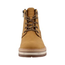 Tom Tailor Damen Winterstiefel "Tom Tailor Stiefel", Gr. 42, braun, Polyurethan, unifarben, Schuhe