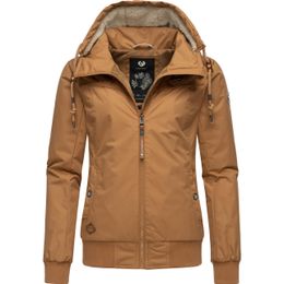 Ragwear Damen Winterjacke "Jotty Winter", braun, Gr. XS, Au&szlig;enmaterial: 100% Polyester. Innenfutter: 100% Polyester. Wattierung: 100% Polyester,