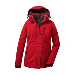 Killtec Damen Outdoorjacke "KOW 140 WMN JCKT", rot, Gr. 36, Obermaterial: 100% Polyester.Futter: 100% Polyester.F&uuml;llung: 100% Polyester, Jacken,