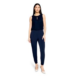 Vera Mont Damen Overall "Damen mit Cut-Outs", blau, Gr. 48, Jersey, Obermaterial: 95% Polyester, 5% Elasthan. Besatz: 100% Polyester. Futter: 100%