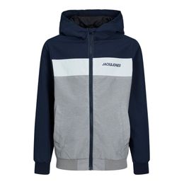 Jack & Jones Jack & Jones Junior Between-Season Jacket 'Rush' boy size 164 Navy / Basalt grey / White