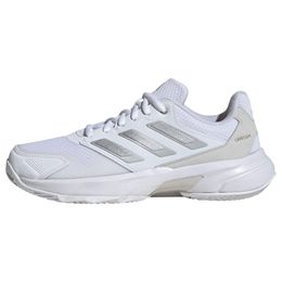 adidas Performance Sportschuh 'Courtjam Control 3' Damen Gr&ouml;&szlig;e 44 hellgrau / wei&szlig;