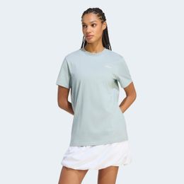 Damen T-Shirt "FOOD LOOSE GRAPHIC", gr&uuml;n, Gr. XS, adidas Sportswear, Obermaterial: 100% Baumwolle, Shirts, Print T-Shirt