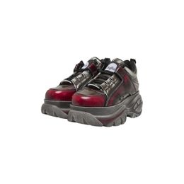 Buffalo Damen Sneaker "Buffalo 1339-14", Gr. 41schwarz, rot, Polyurethan, Schuhe